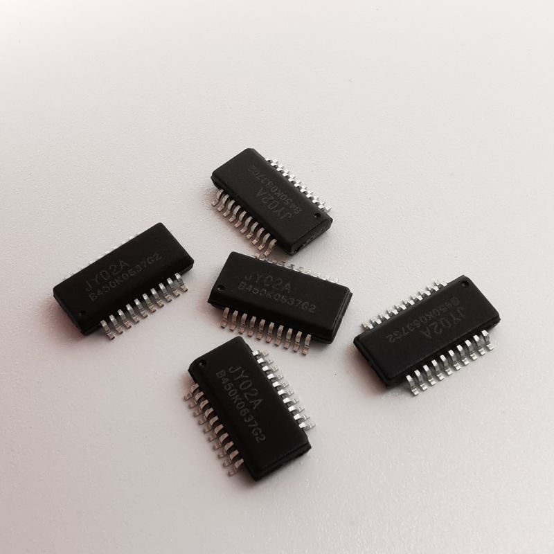 JY02A 3 fases BLDC controlador de motor IC con protección de bloqueo con circuito periférico simple